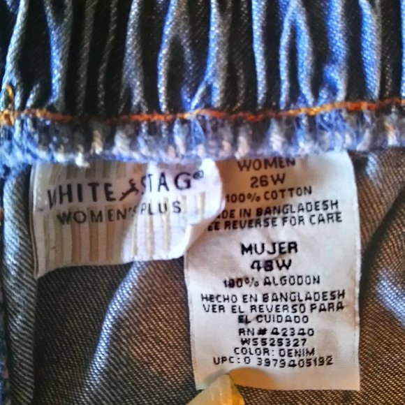 White Stag | Pants & Jumpsuits | White Stag Blue Denim Capri Pants Sz ...